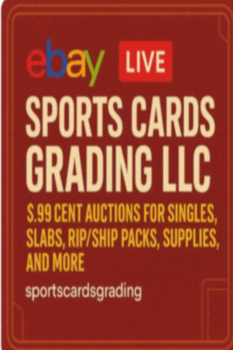 .99 Auctions for Singles, PSA Slabs, Rip/Ship Packs, Supplies, and More ...
