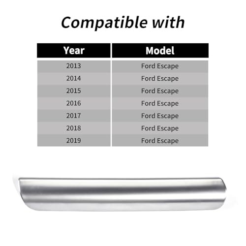 Interior Armrest Front Pull Door Handle Grab Trim Compatible with Ford ...