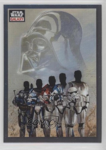 2023 Chrome Star Wars Galaxy Darth Vader Jango Fett Captain Rex ...
