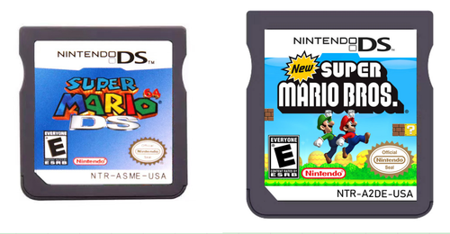 Classic Pixel Side-Scroller DS Game Card US Version 1-2 Player Action ...