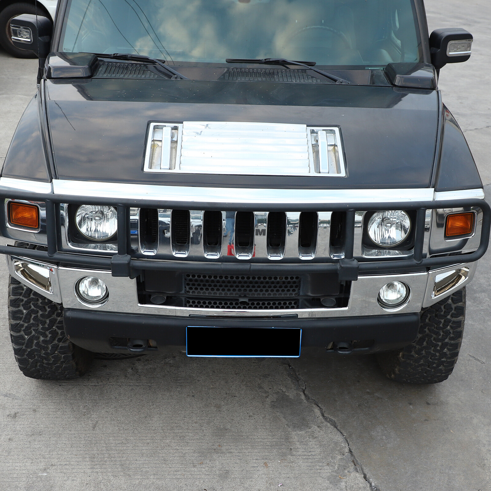 Chrome Plating Front Bumper & End Cover Kit Fits Hummer H2 SUV SUT 2003 ...