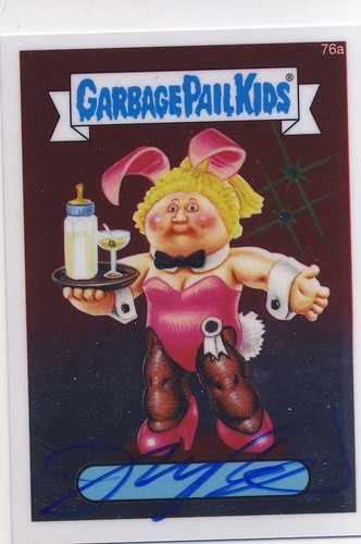 2014 Topps Garbage Pail Kids GPK OS2 Chrome John Pound Autograph 76a | eBay