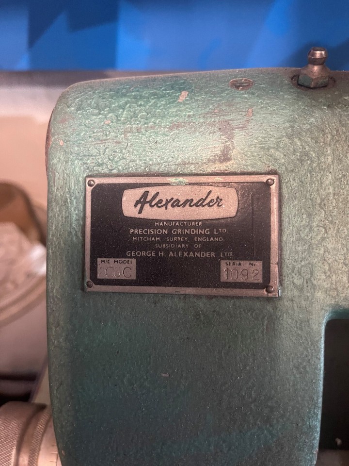 Alexander Tool Cutter Grinder 2CGC. | eBay UK