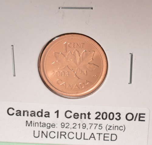 2003 - OLD Effigy - NON Magnetic - Brilliant Uncirculated Penny | eBay