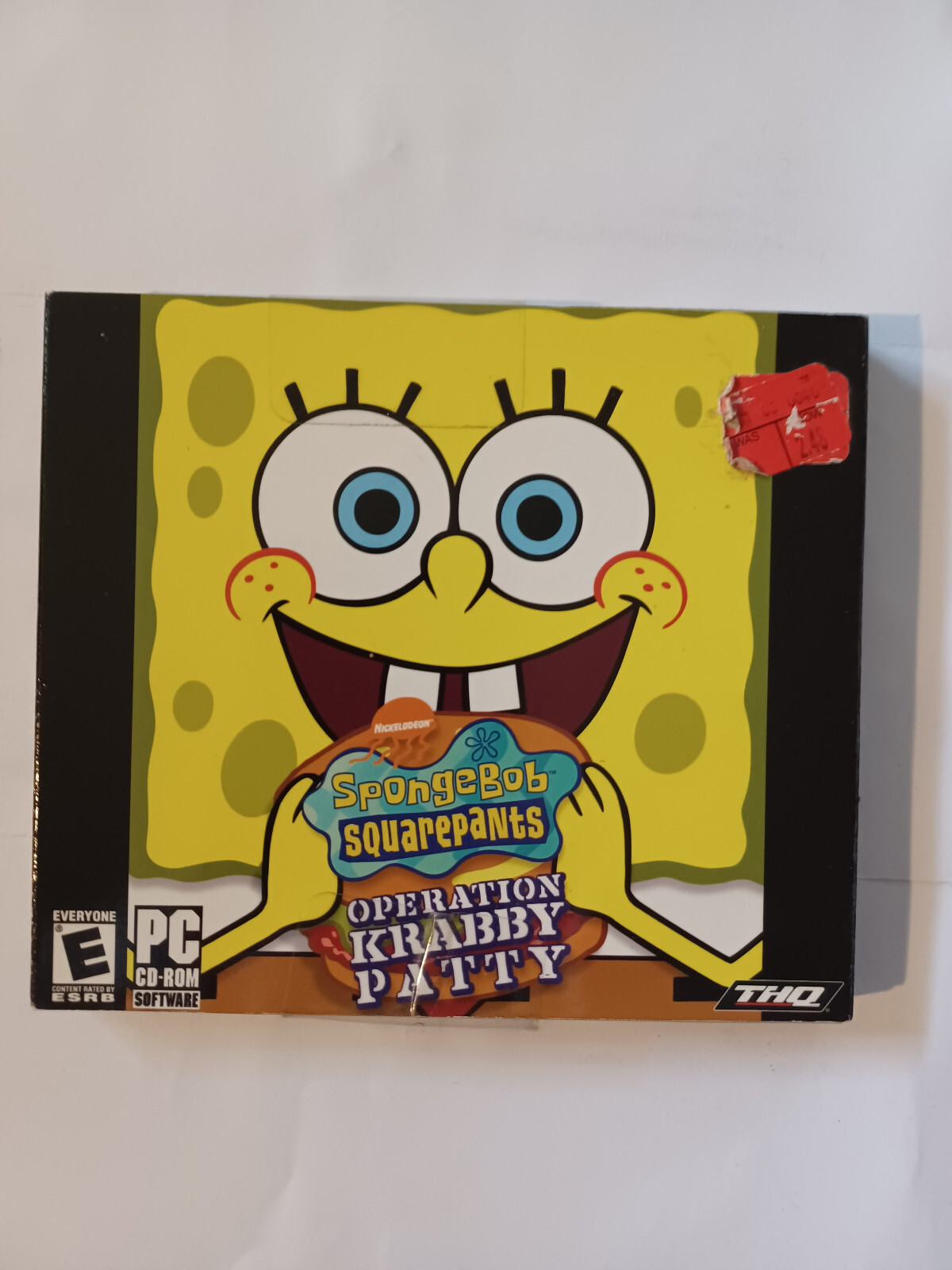 Spongebob Squarepants Operation Krabby Patty PC CD Kids Underwater ...