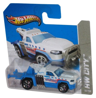 Hot Wheels HW City (2012) Blue & White Repo Duty Toy Vehicle 50/250 ...