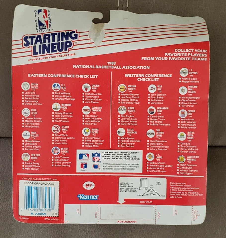 michael jordan starting lineup 1988 | eBay
