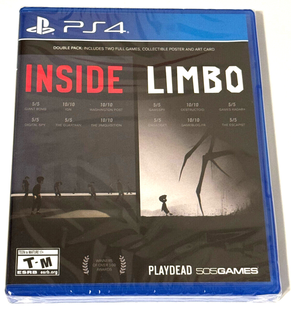Inside / Limbo | PS4 Playstation 4 | Video Game | 505 Games | 2017 ...