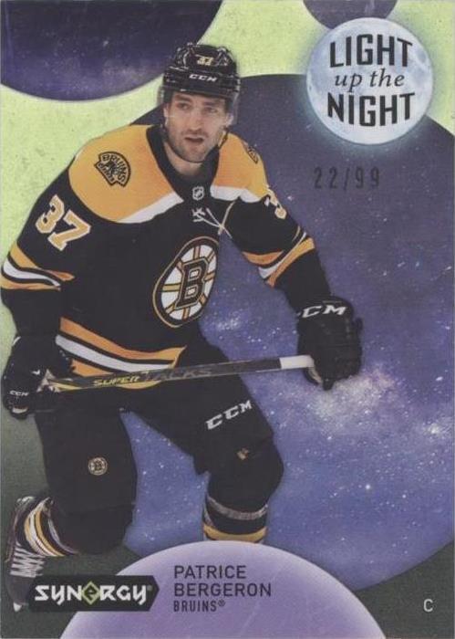 2022-23 Upper Deck Synergy - Light Up the Night Patrice Bergeron #LN-PB ...