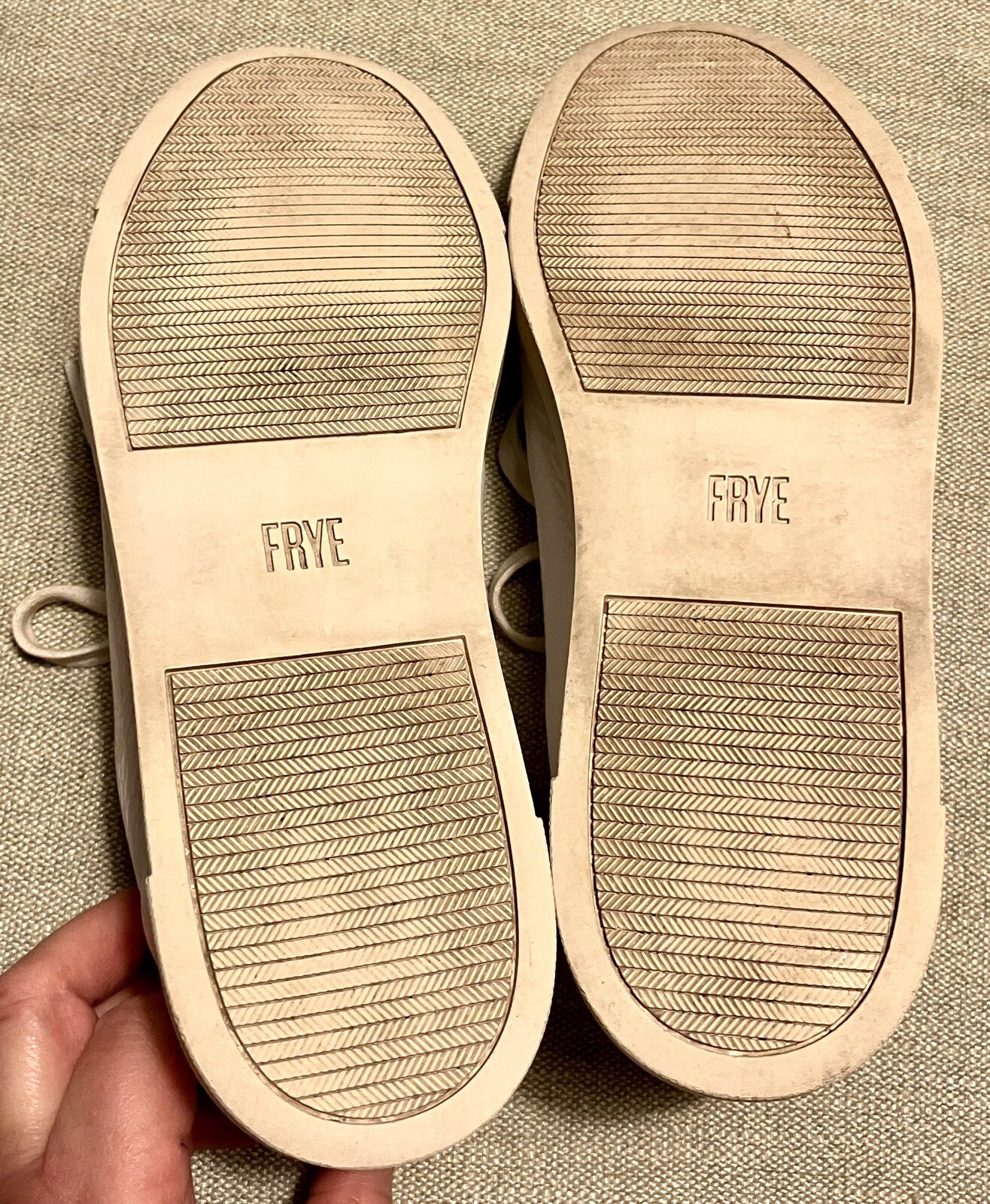 Women’s Frye Ivy Low Lace Luxe Leather Sneakers Tenni… - Gem