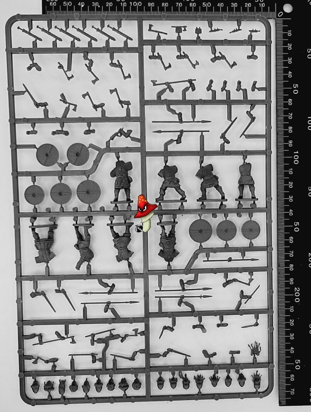 Victrix Vikings 28mm 1/56 scale 1 x warriors Sprue historical wargames ...