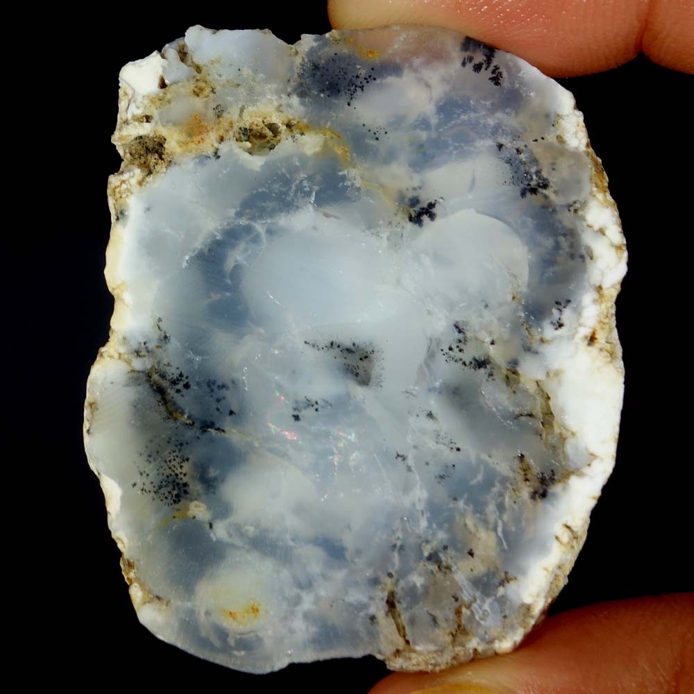 Dendrite Opal Rough Slab Cabochon Loose Gemstone 100% Natural Rough ...