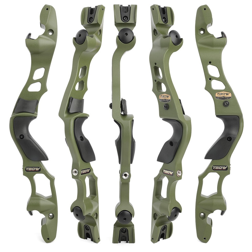 62" ILF Recurve Bow 30-60lbs Archery 19" Riser Takedown Bow limbs ...