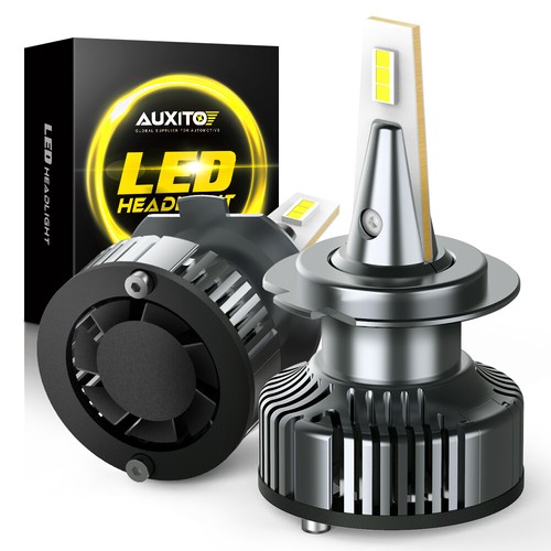 AUXITO Super Bright H7 16000LM LED Headlight High or Low Beam Bulbs Kit ...