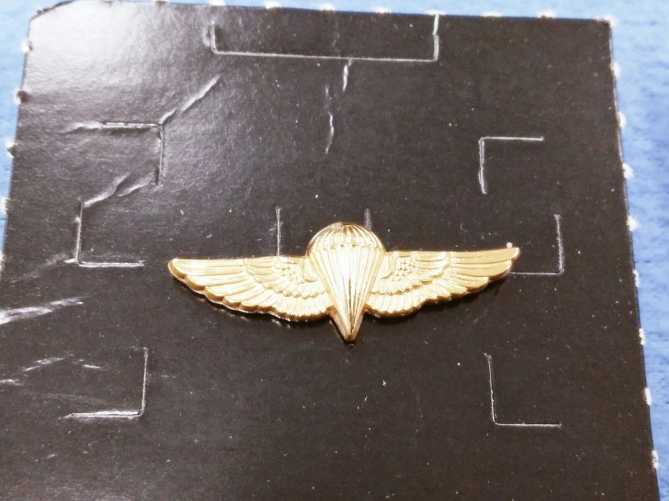 LOT OF 10 - U.S. Navy Parachute Parachutist Landings Wing Pins Gold ...