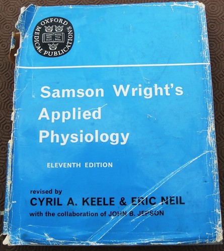 Samson Wright's Applied Physiology - Eleventh Edition - Hardback | eBay