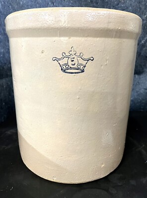 5 Gallon Ransbottom Crown Stoneware Crock | eBay