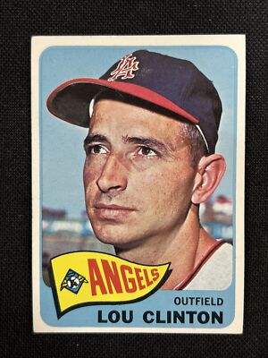 1965 Topps #229 Lou Clinton EX-MT Los Angeles Angels *81 | eBay
