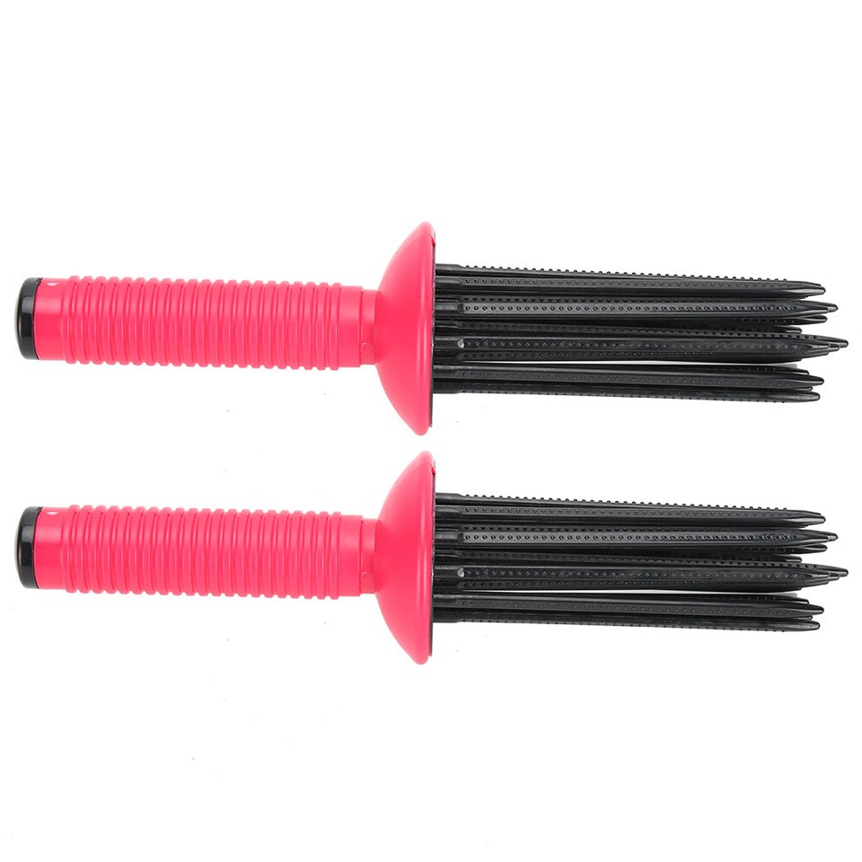 Hair Curler Hair Fluffy Curling Roll Comb Anti‑Slip Curling Wand ...