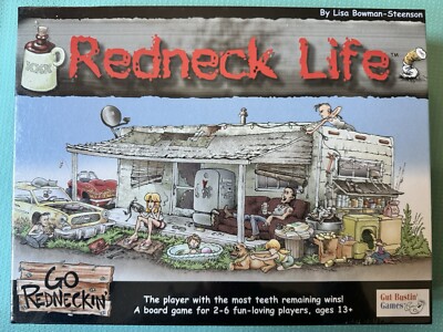 Redneck Life board game Gut Bustin' Games 2-6 Players by Lisa Bowman ...