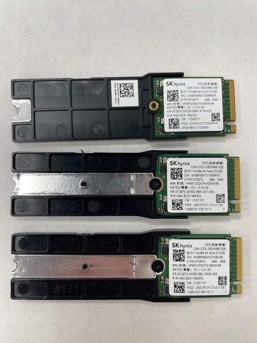 LOT Of 3 SK HYNIX SSD BC511 NVME 512GB | eBay