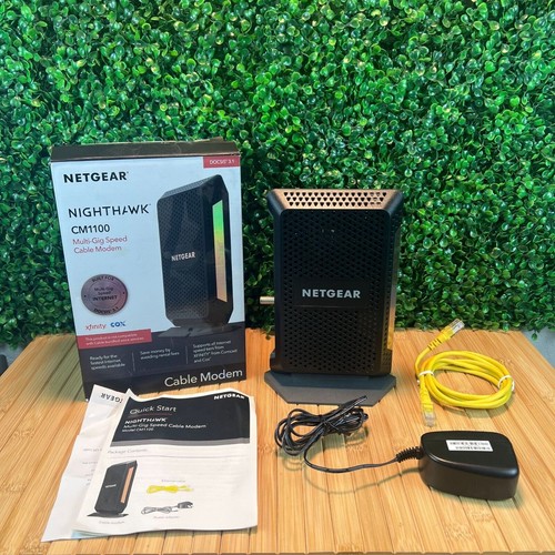 NOB NETGEAR NIGHTHAWK CM1100 Cable Modem DOCSIS 3.1 Multi-Gig ...