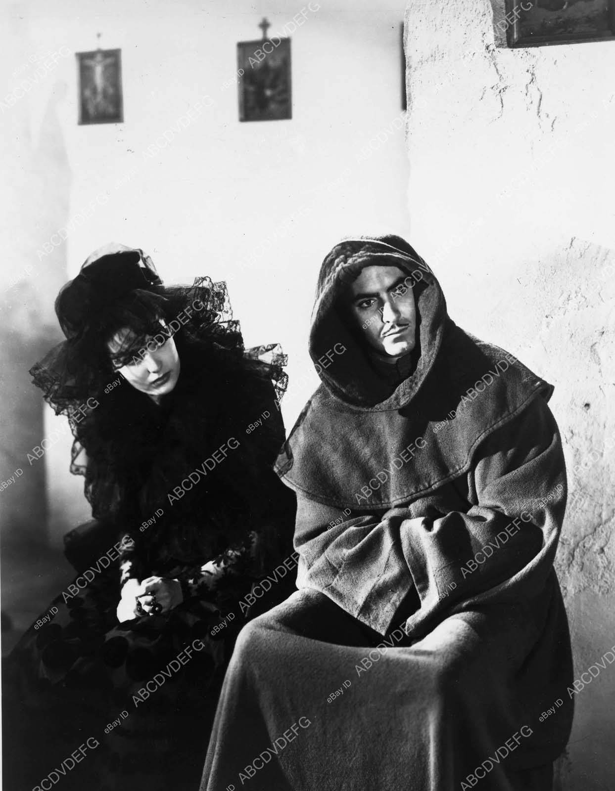 8b03-677 Tyrone Power Linda Darnell film The Mark of Zorro 8b03-677 ...