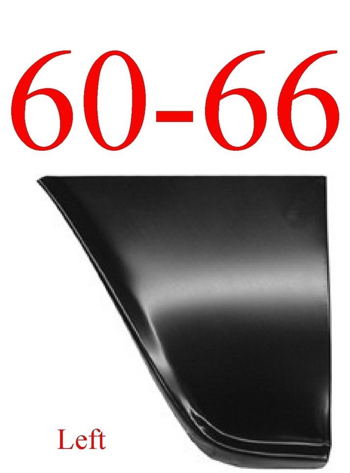 60 66 Chevy Left Front Fender Lower Rear Patch Panel, Truck, GMC 0848 ...