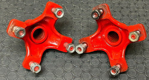 OEM HONDA SPORTRAX 400EX 300EX 250X REAR AXLE WHEEL HUBS! RED SET 🔥FAST ...