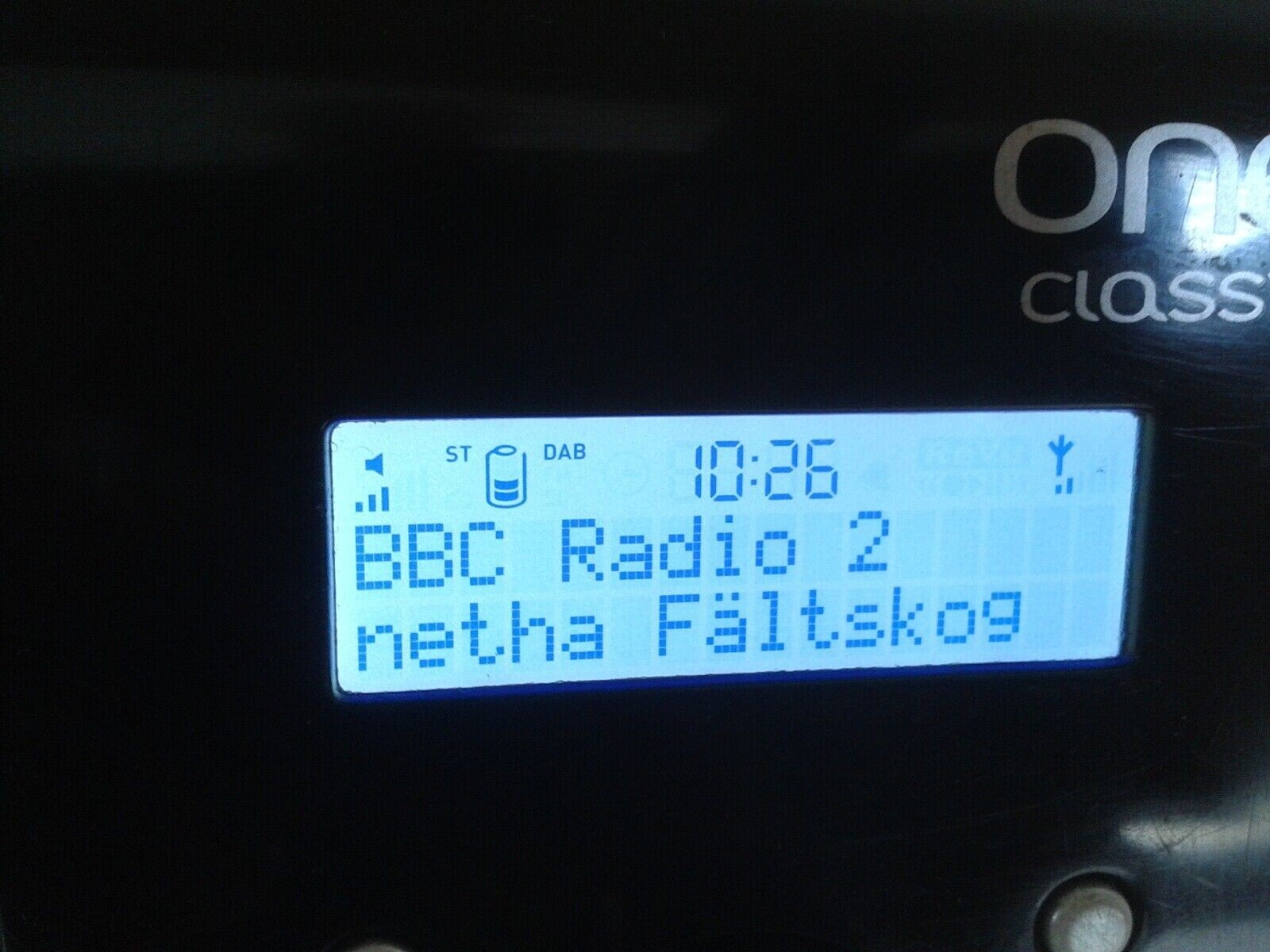 Pure One Classic DAB/FM Portable Black Radio + ChargePAK Battery ...