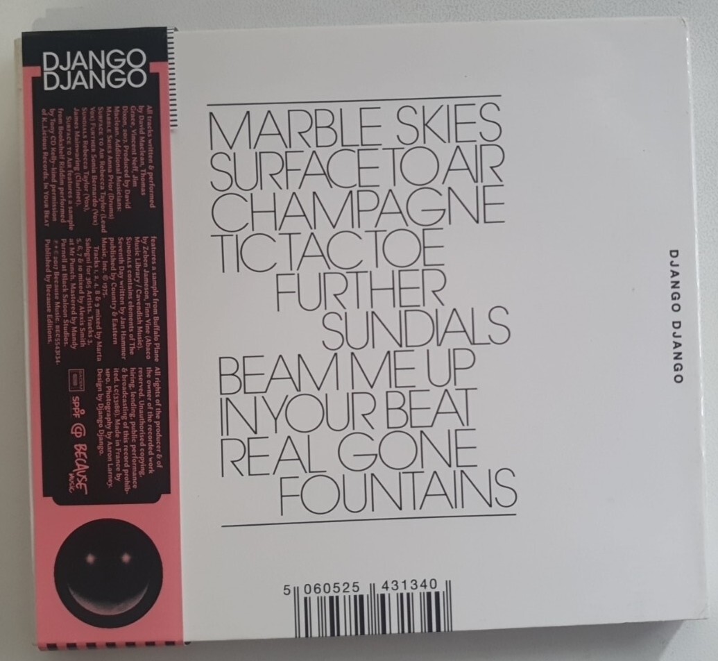 Django Django - Marble Skies CD | eBay