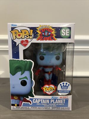 Funko Pop! Captain Planet (Flying) The New Adventures of Captain Planet ...