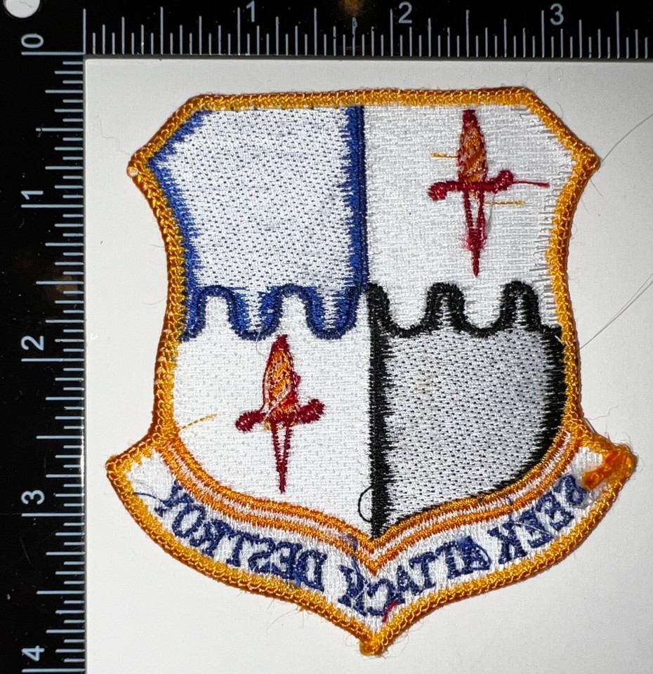 USAF US Air Force 52nd Fighter Wing Seek Attack Destroy Patch | eBay