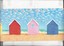 * WALLPAPER BORDER BRIGHT BEACH HUT HOUSE NEW ARRIVAL OCEAN NAUTICAL ...