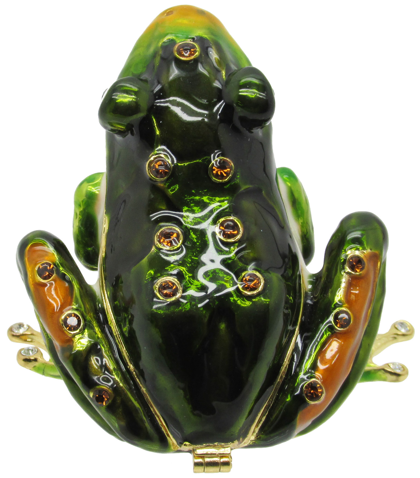 RUCINNI Frog & Baby Jeweled Trinket Box | eBay