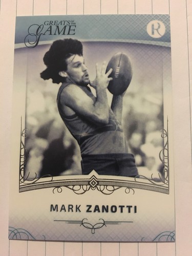 2017 AFL Regal Greats of the Game Mark Zanotti Card | eBay Australia