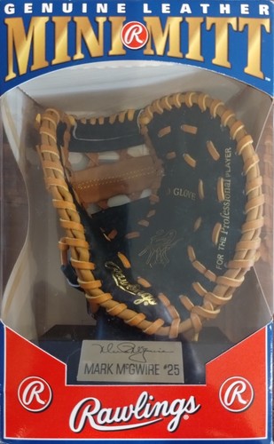 Rawlings Mark McGwire Mini Mitt Genuine Leather Cardinals Glove New | eBay