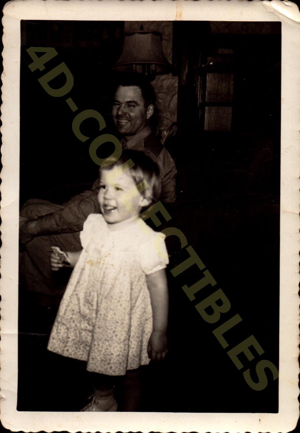 Vintage Found Snapshot Photograph Cherished Family Memory in Black and ...