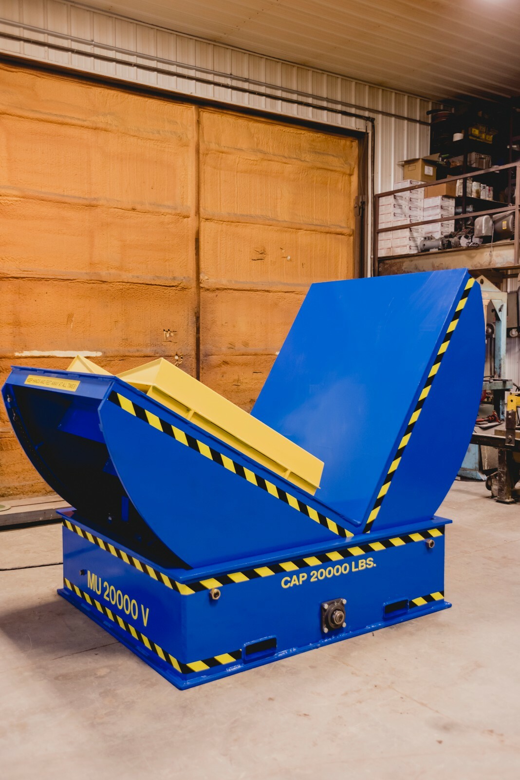 Coilquip Inc MU20000V Coil Upender / Coil Tipper 20,000lb 80" OD Built ...