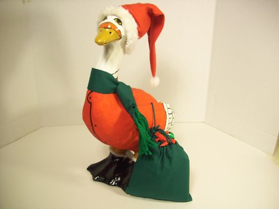 Christmas Santa Goose Duck Sigma the Tastesetter Vtg Thailand ...