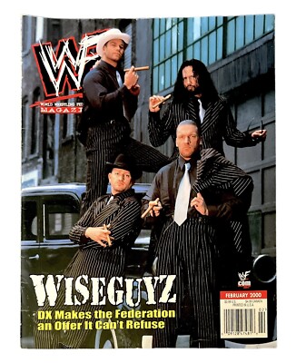 WWF WWE D-GENERATION X FEBRUARY 2000 WRESTLING MAGAZINE DX WISEGUYZ ...
