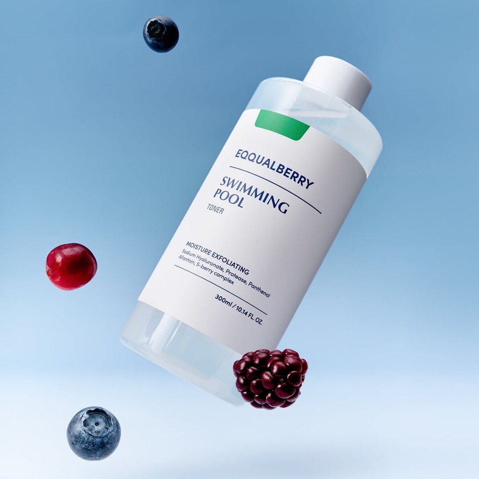 EQQUALBERRY Daily Peeling Swimming Pool Toner 10.14oz / 300ml K-Beauty ...