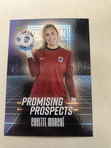 2021 PARKSIDE NWSL COSETTE MORCHE PROMISING PROSPECT BLUE #5 OL REIGN ...