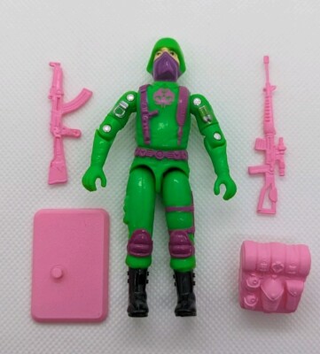 GI Joe Black Major Custom Cobra Toxic Trooper Viper Pilot Biohazard ...