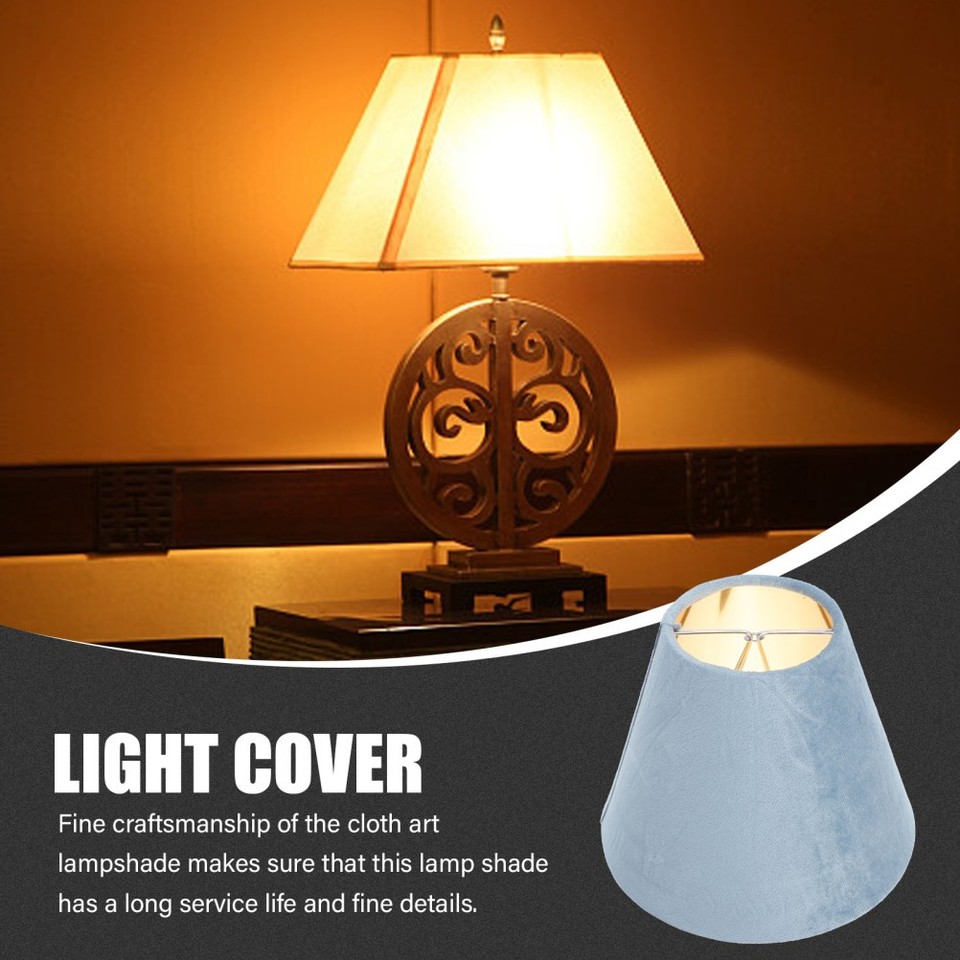 Durable Cloth Fabric Lampshade Desk Lamp Light Cover Simple Decorative ...