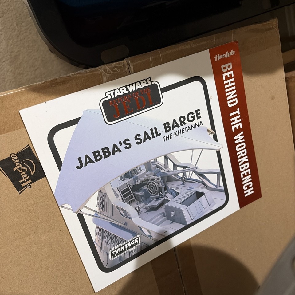 Star Wars Vintage Collection Jabba's Sail Barge Haslab | eBay