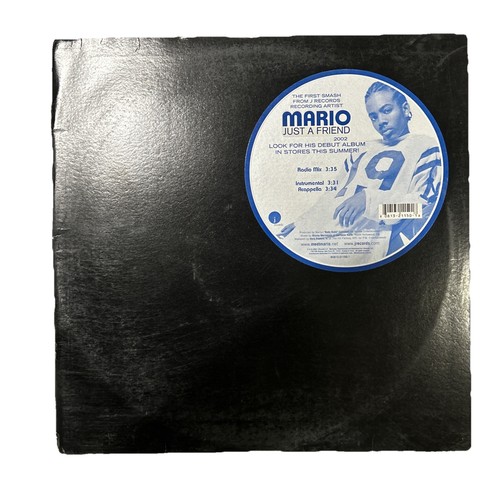 Mario – Just A Friend (2002 Remix) Biz Markie Hip Hop Vinyl 12" Record ...