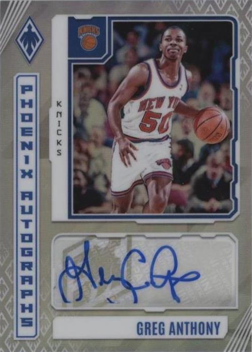 2023-24 Panini Phoenix - Phoenix Autographs Greg Anthony #PA-GAN (AU ...