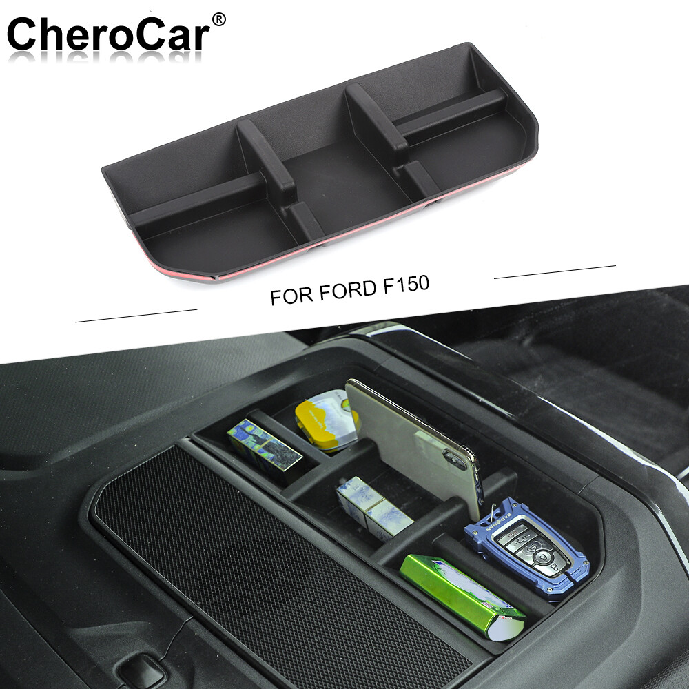 Inner Center Console Dashboard Storage Box Tray Organizer For Ford F150 ...
