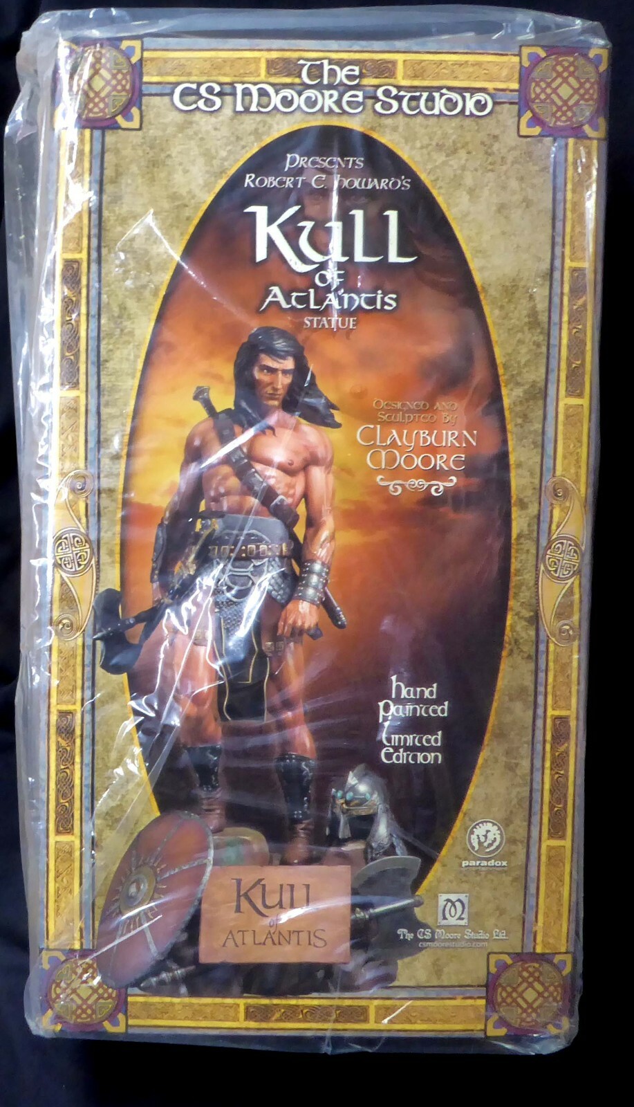 Kull of Atlantis Statue New Sealed Clay Moore Robert E Howard Marvel ...